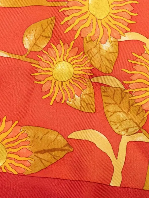 Hermès 2000-2026 Tourne Sols Silk Handkerchief
