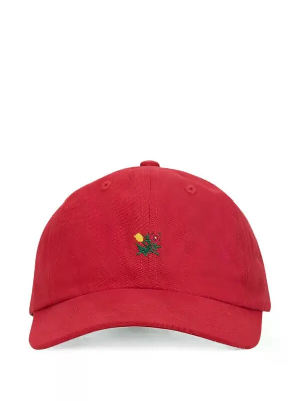 Aimé Leon Dore Brushed Crest Embroidered Cap - Red