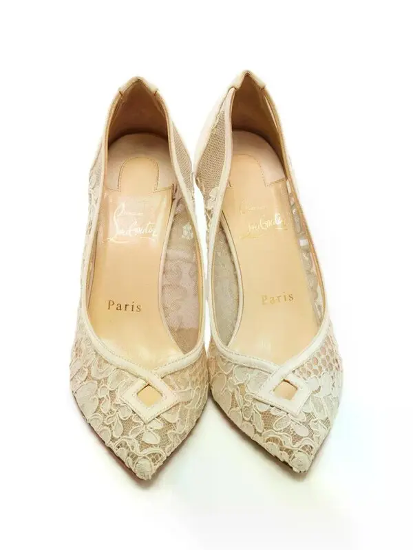CHRISTIAN LOUBOUTIN Neoalta Lace Pumps