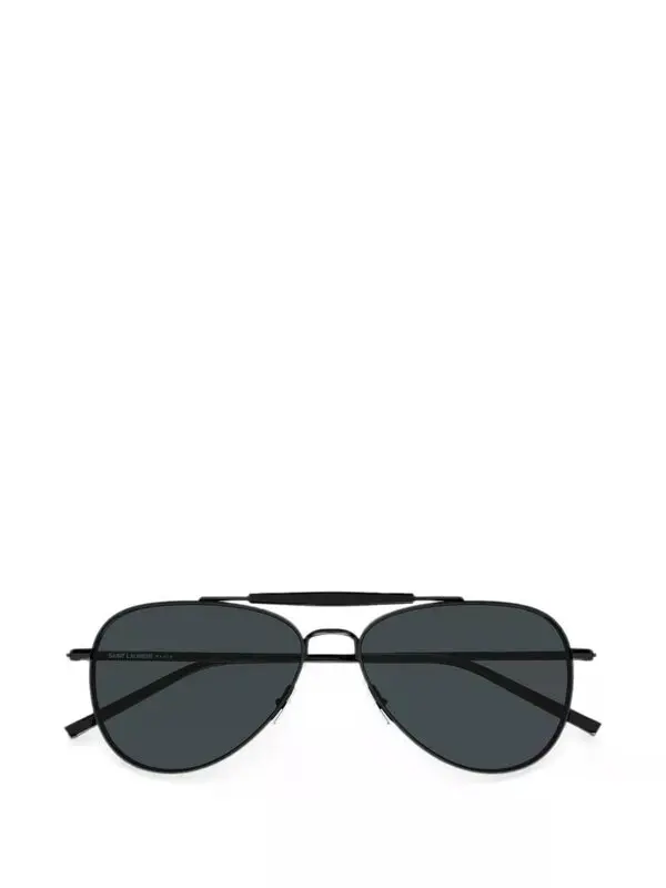 Saint Laurent Pilot-frame Sunglasses - Black