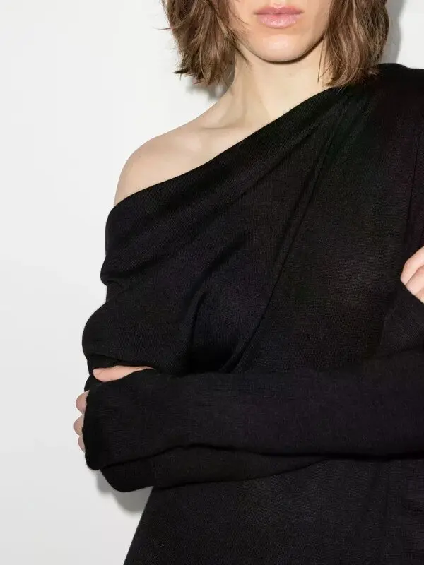 TOM FORD Off-shoulder Midi Dress