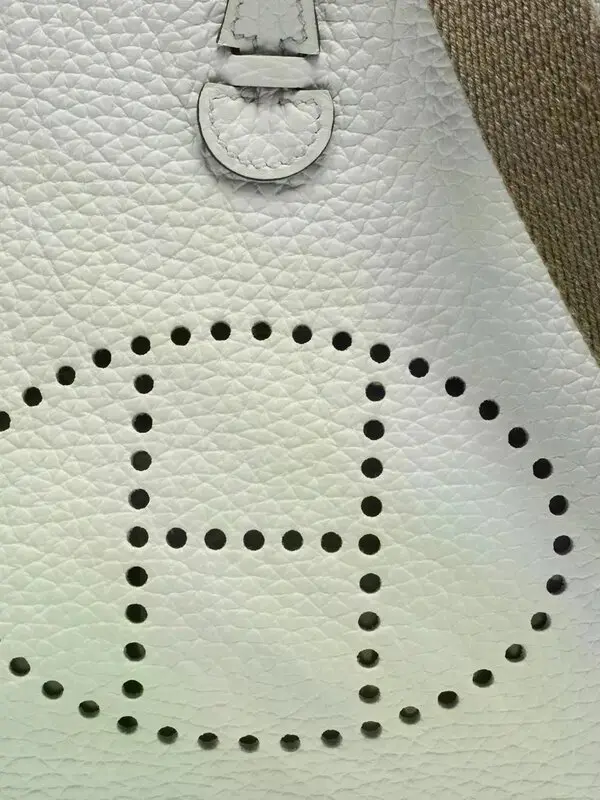 Hermès 2023 Tpm Evelyne Amazone Crossbody Bag - Grey