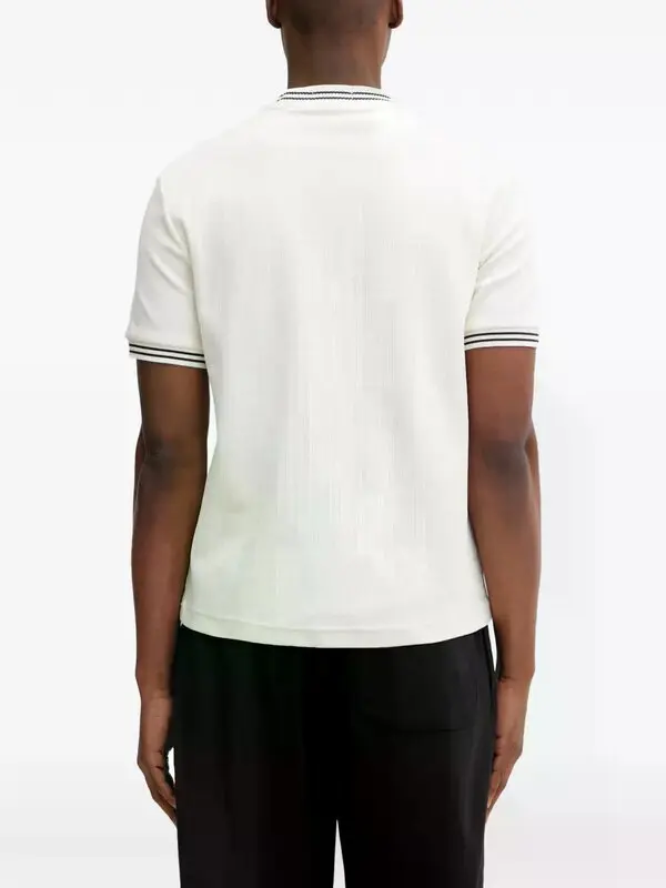 Fred Perry Ribbed Jersey T-shirt