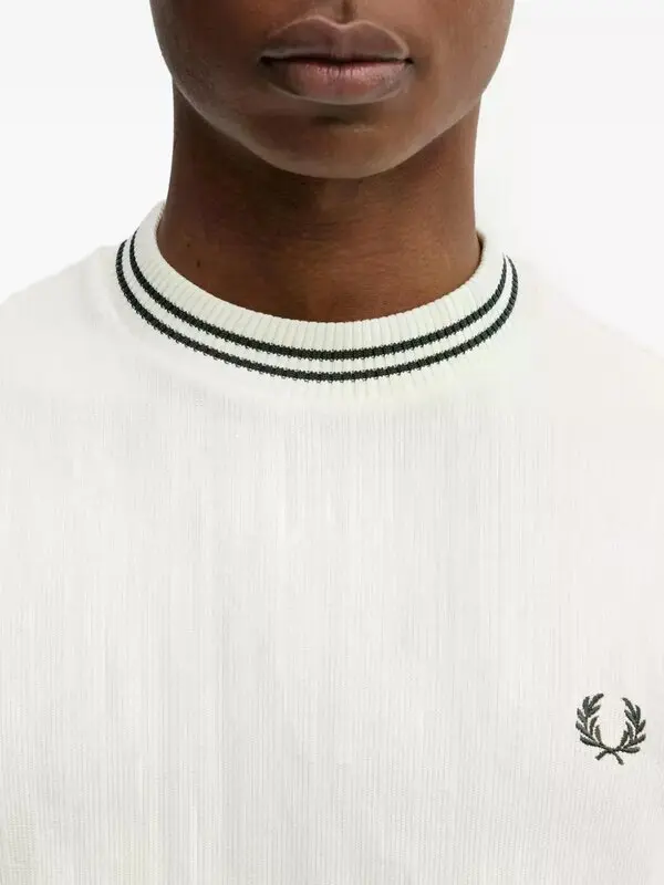 Fred Perry Ribbed Jersey T-shirt
