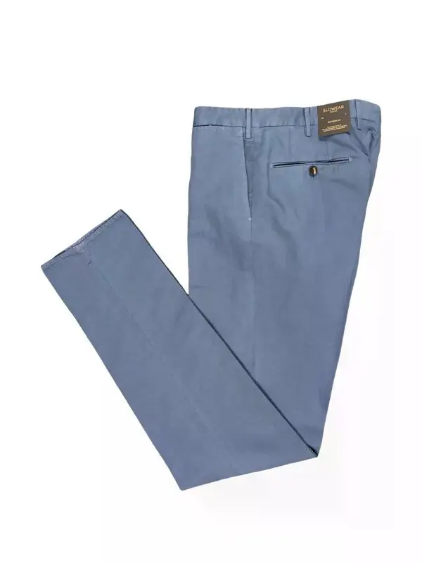 Incotex Chinolino Tapered Trousers - Blue