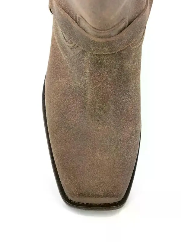 GOLDEN GOOSE Square-toe Biker Boots