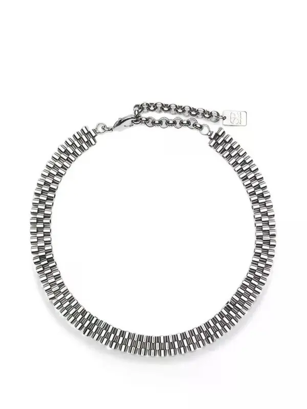 SHARRA PAGANO On Time Necklace - Silver