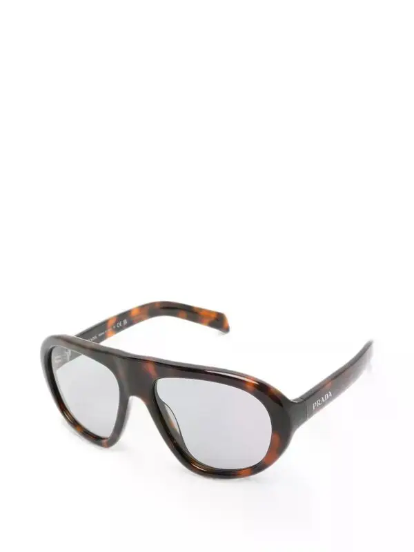 Prada Tortoiseshell-effect Sunglasses