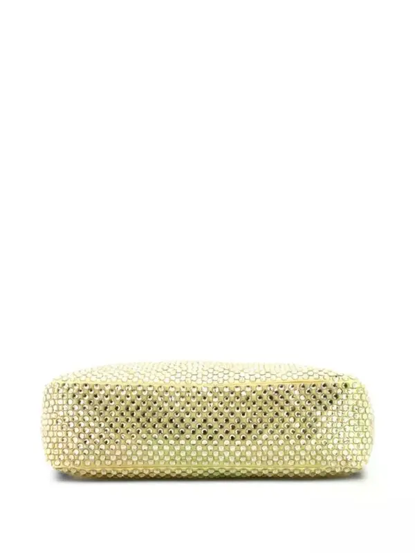 Prada Re-edition 2000 Embellished Mini Hobo Bag - Yellow