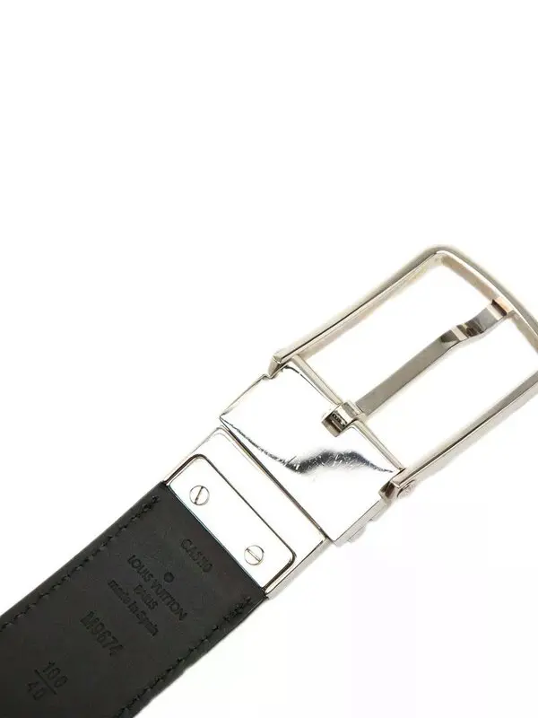 LOUIS VUITTON 2010 Damier Infini Boston Reversible Belt