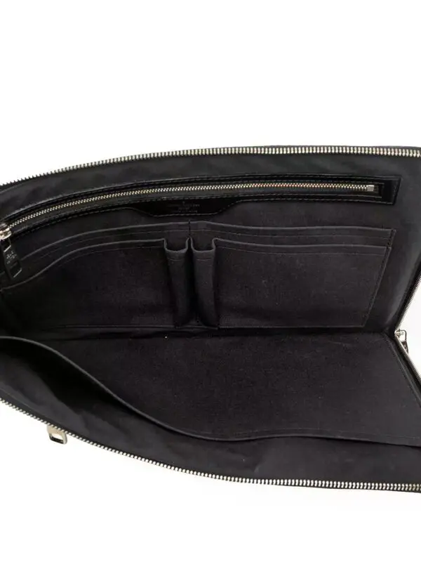 LOUIS VUITTON 2012 Damier Graphite Poche Documents Portfolio Clutch Bag