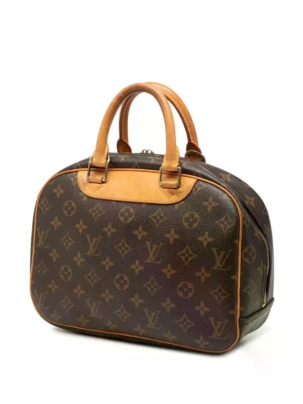 LOUIS VUITTON 2007 Monogram Trouville Handbag - Brown