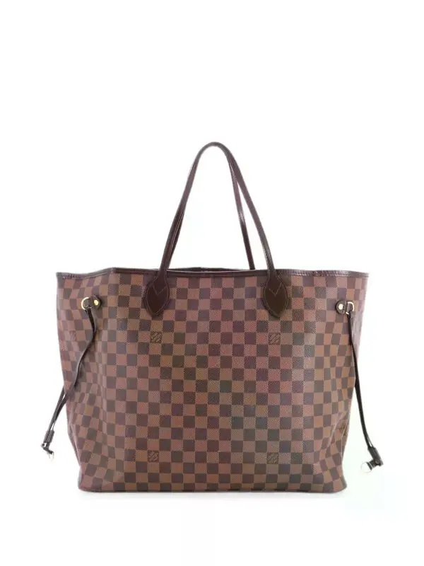 LOUIS VUITTON Neverfull Damier Gm Tote Bag - Brown