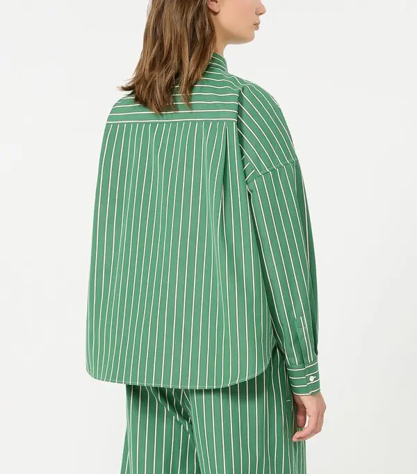 Max Mara Cotton Stripe Shirt