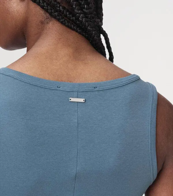 ALLSAINTS Ruched Katarina Tank Top - Blue