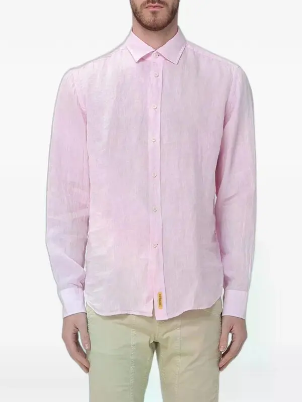 B.D.BAGGIES Long-sleeve Button-down Shirt - Pink