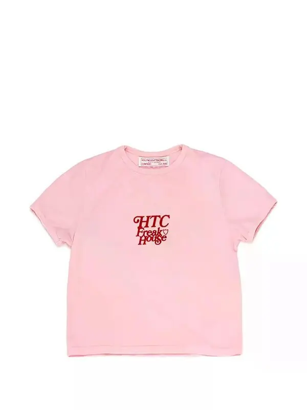 HTC LOS ANGELES Graphic-print T-shirt - Pink