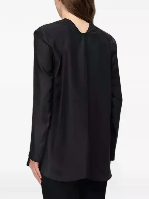 Ter Et Bantine V-neck Silk Blouse