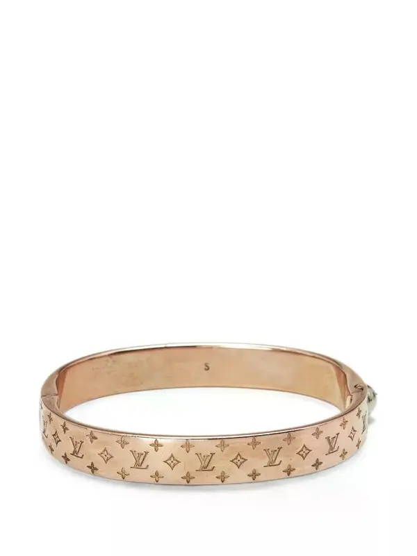 LOUIS VUITTON Nanogram Cuff Bracelet
