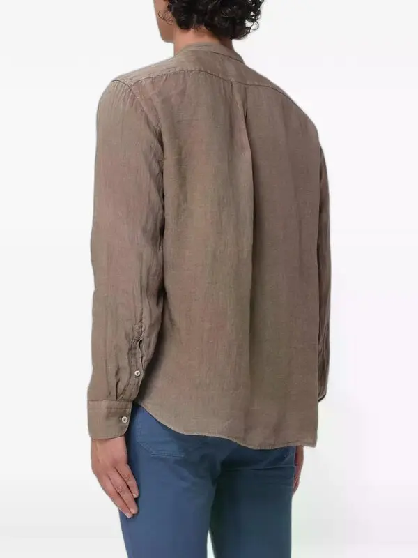 B.D.BAGGIES Band-collar Long-sleeve Shirt