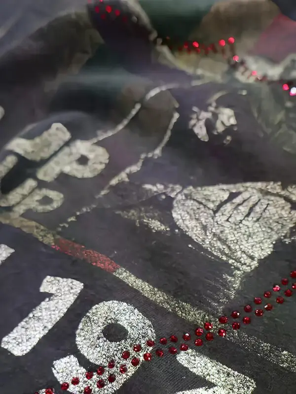 HTC LOS ANGELES Bob Marley-print Studded T-shirt