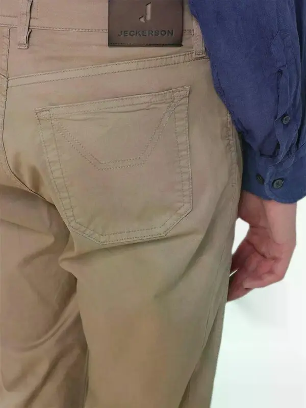 JECKERSON John Slim-fit Trousers - Neutrals