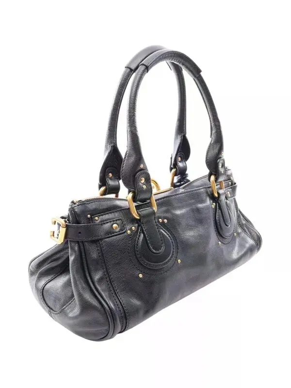 Chloé 2005-2025 Leather Paddington Handbag - Black