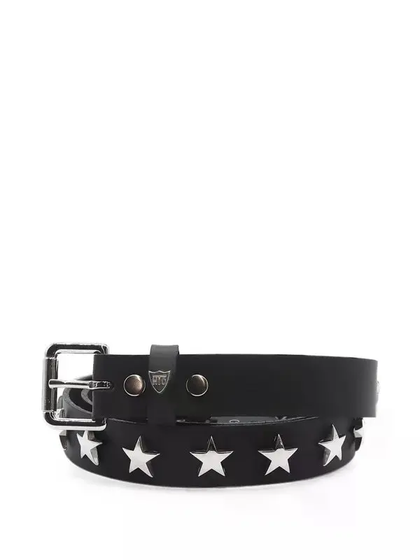 HTC LOS ANGELES Walk Of Fame Star-studded Belt - Black