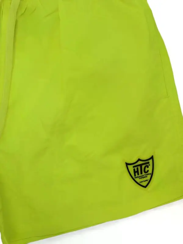 HTC LOS ANGELES Logo-patch Drawstring Swim Shorts