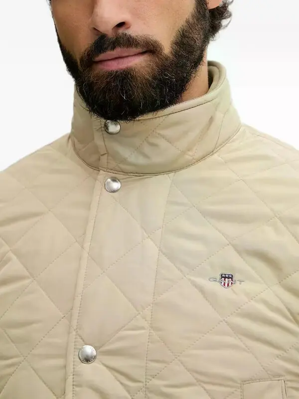 Gant Quilted High-neck Jacket