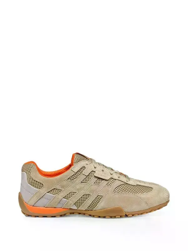 Geox Snake Original Panelled Sneakers - Neutrals