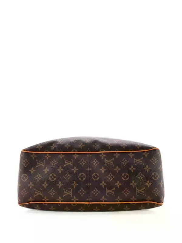 LOUIS VUITTON Delightful Handbag Monogram Canvas Mm Hobo Bag - Brown