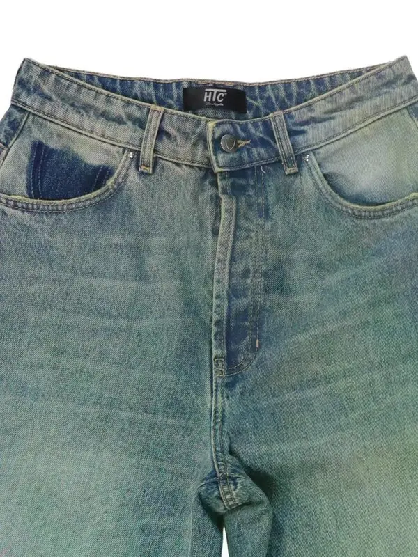 HTC LOS ANGELES Baggy Wide-leg Jeans