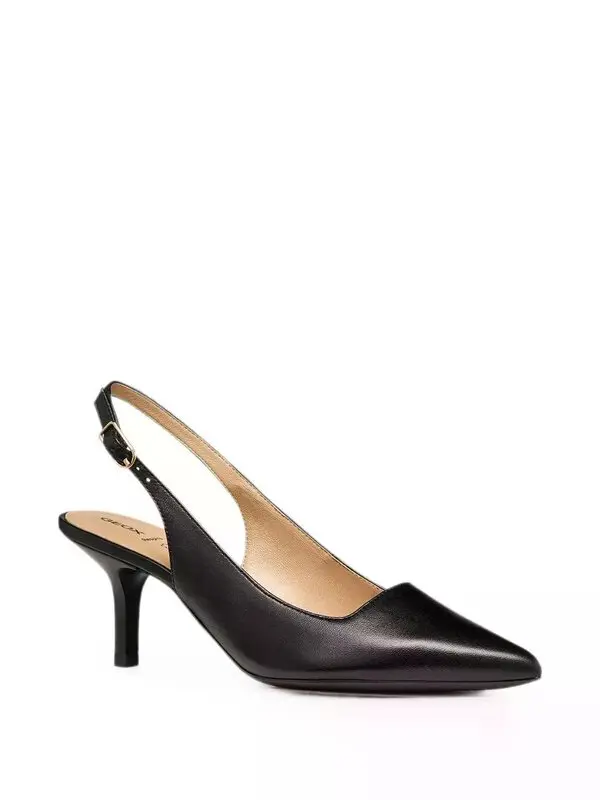 Geox Kleopy Pointed-toe Slingback-strap Heeled Pumps