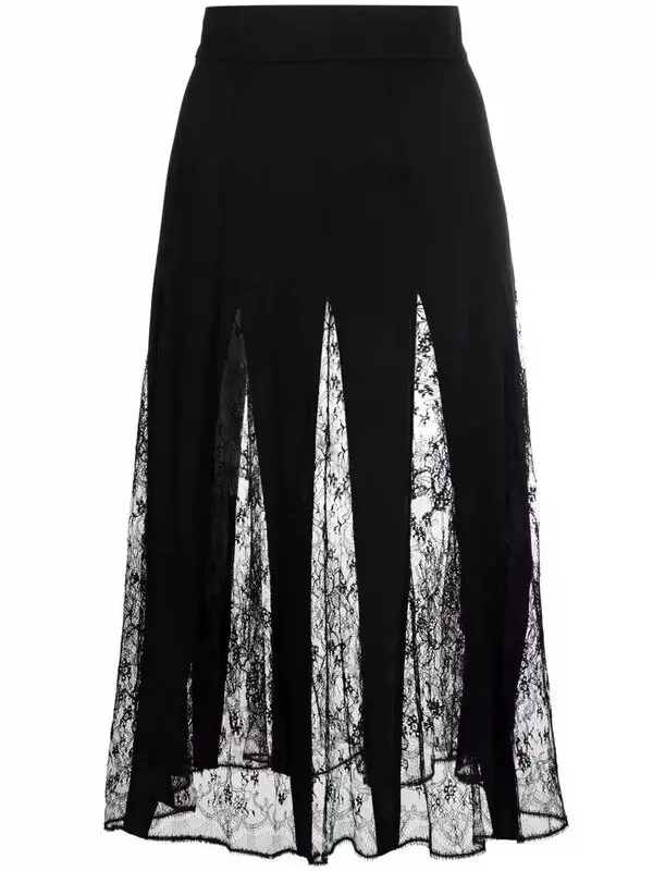Dolce & Gabbana Lace-panelled Midi Skirt