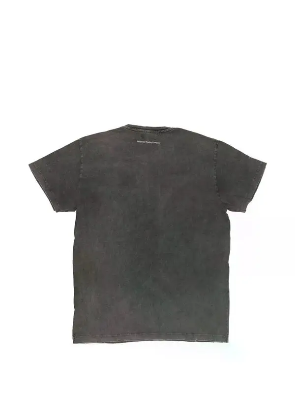 HTC LOS ANGELES Logo-print Distressed T-shirt