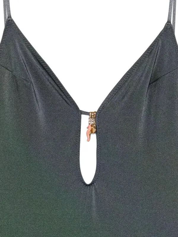 MC2 SAINT BARTH Embellished Cut-out Swimsuit
