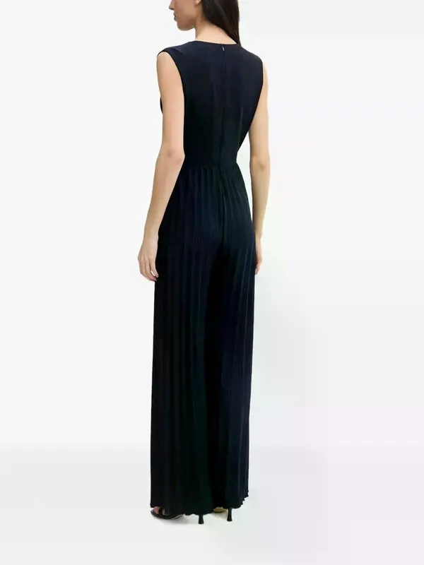 GAUDI Pleated Wrap-design Jumpsuit