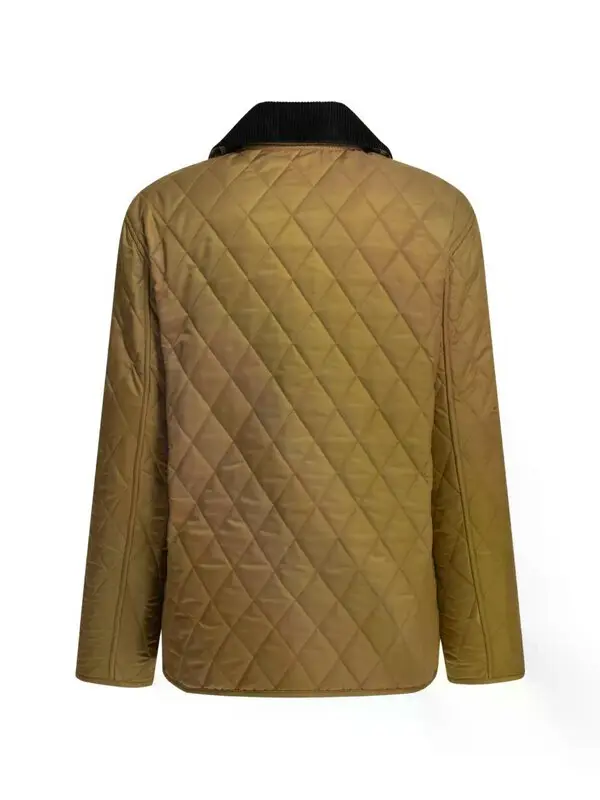 Burberry Diamond-quilted Corduroy-collar Jacket