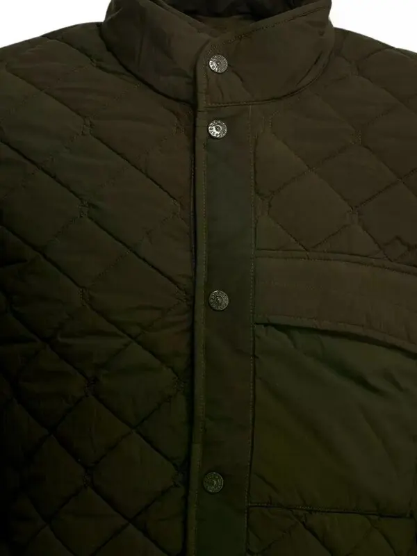 Stone Island Quilted Panelled Jacket