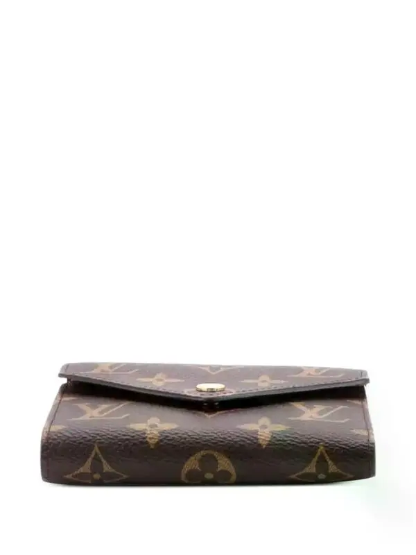 LOUIS VUITTON Victorine Wallet Monogram Canvas Small Wallets