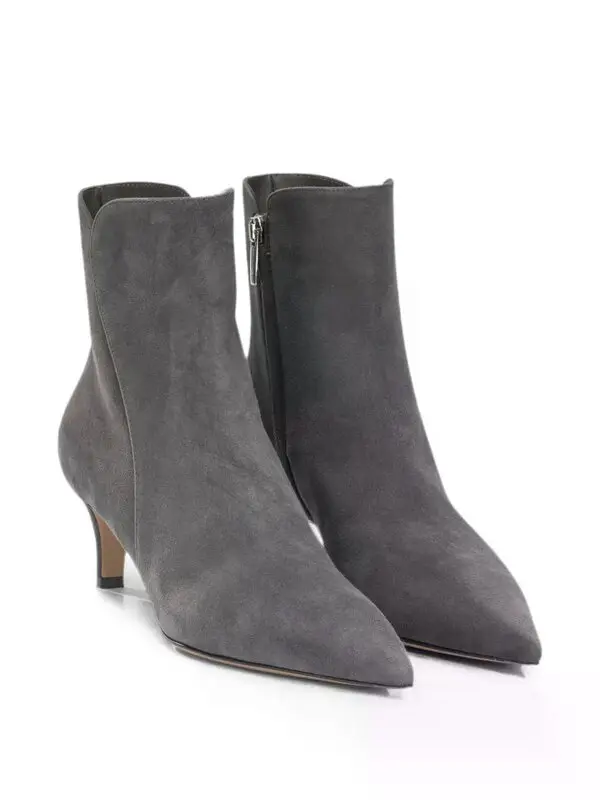 GIANVITO ROSSI Pointed-toe Suede Boots