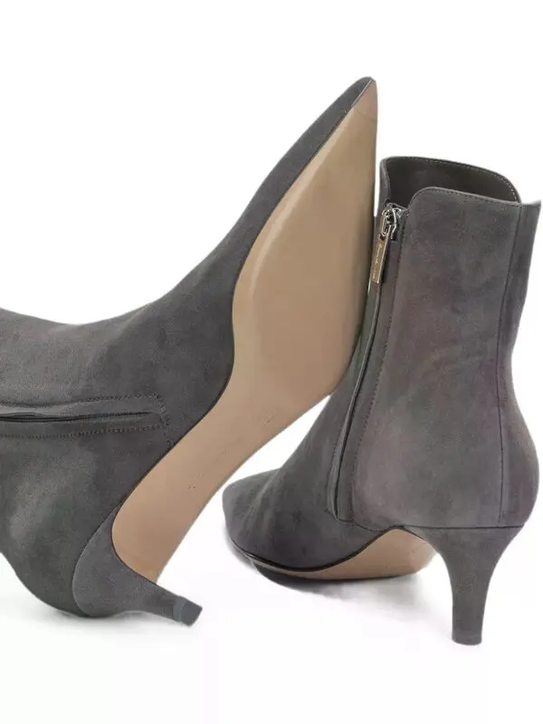 GIANVITO ROSSI Pointed-toe Suede Boots