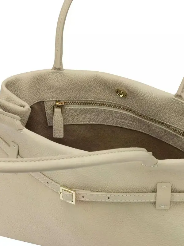 Manu Atelier Le Cambon East West Shoulder Bag - Neutrals