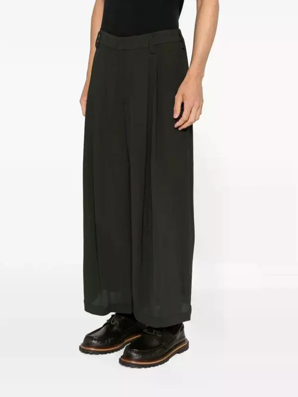 ZIGGY CHEN Pleated Palazzo Pants