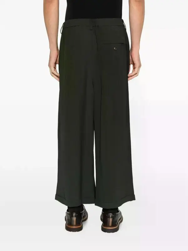ZIGGY CHEN Palazzo Pants With Pleated Detailing