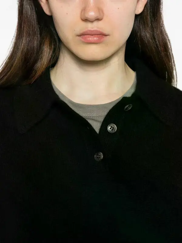 LISA YANG Etta Button-up Polo Shirt