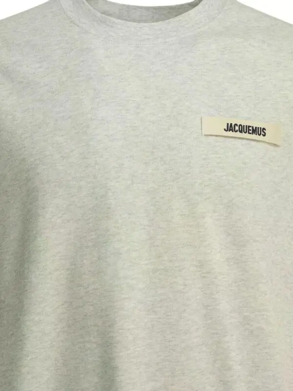 Jacquemus Logo-patch Cotton T-shirt
