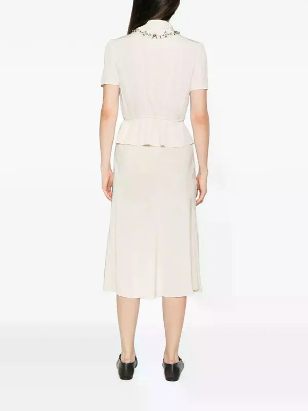 Prada Embellished Midi Dress