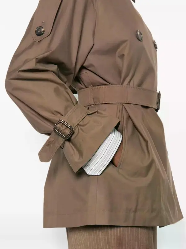 Max Mara Double-breasted Belted Coat